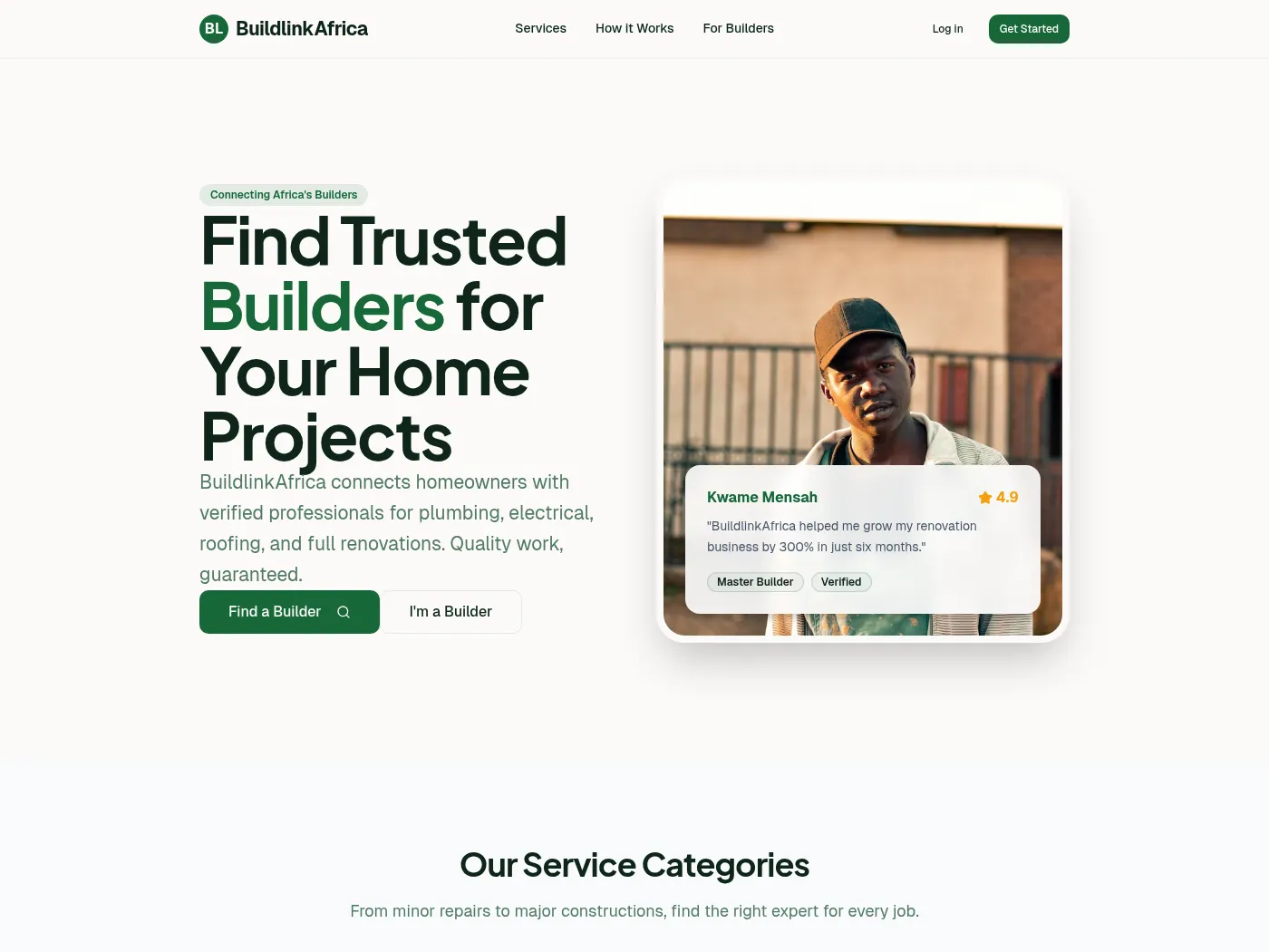 BuildlinkAfrica Connect