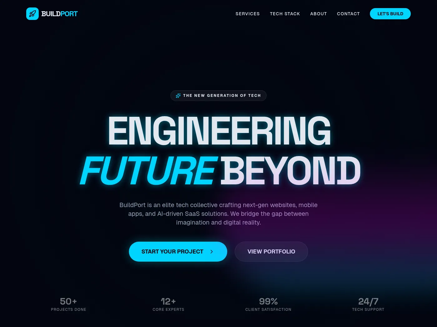 BuildPort Agency Site