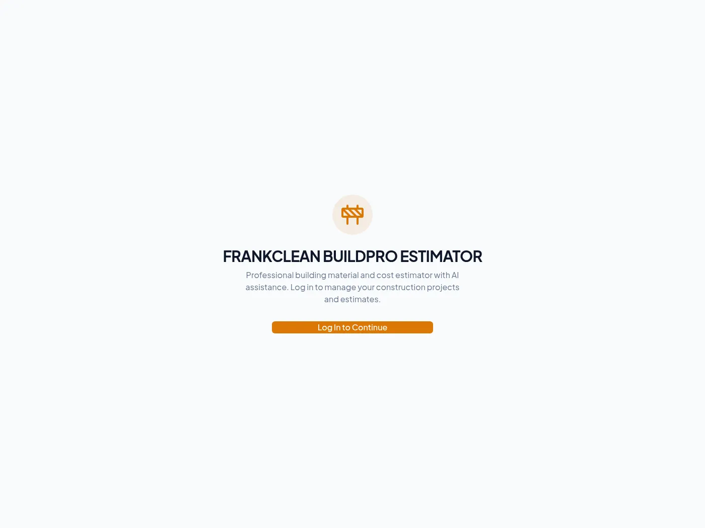 BuildPro Estimator AI