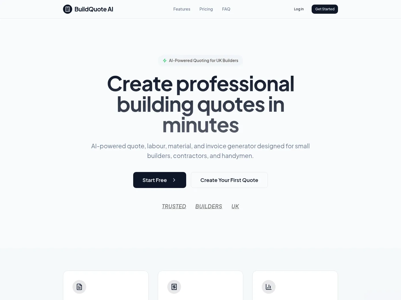 BuildQuote AI