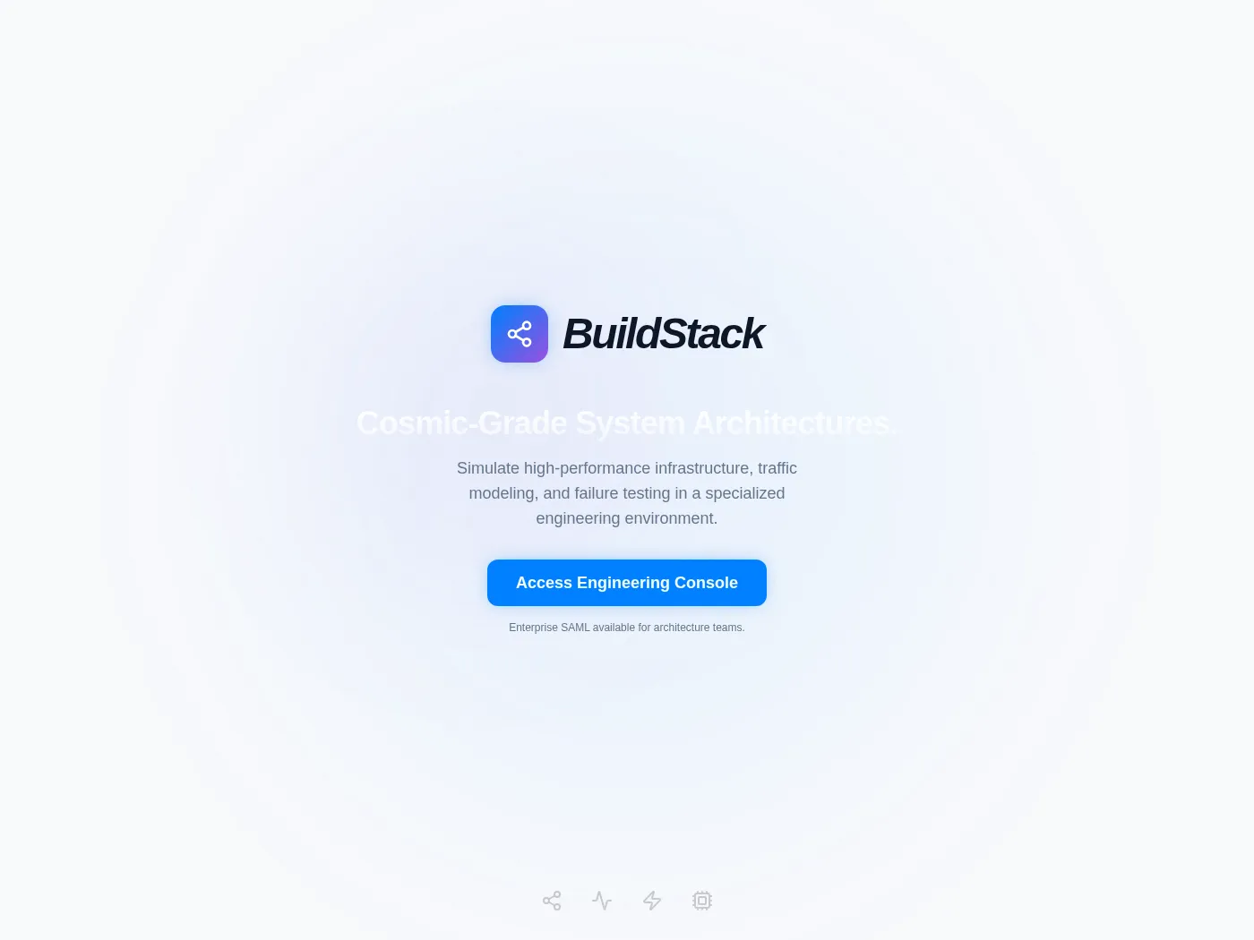 BuildStack Cosmic Night UI