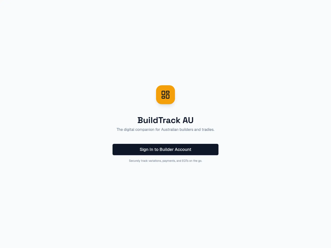 BuildTrack AU