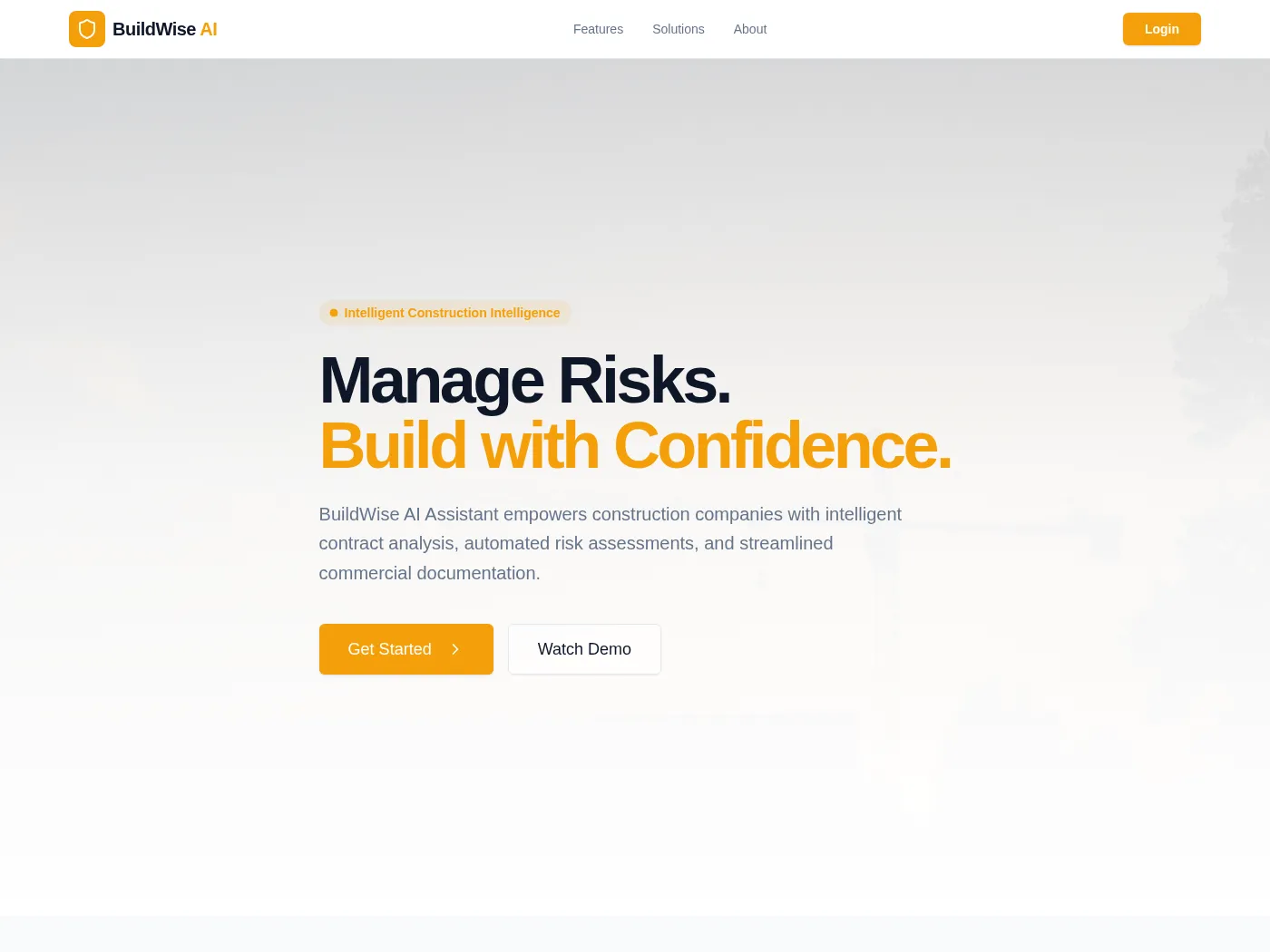BuildWise AI Assistant