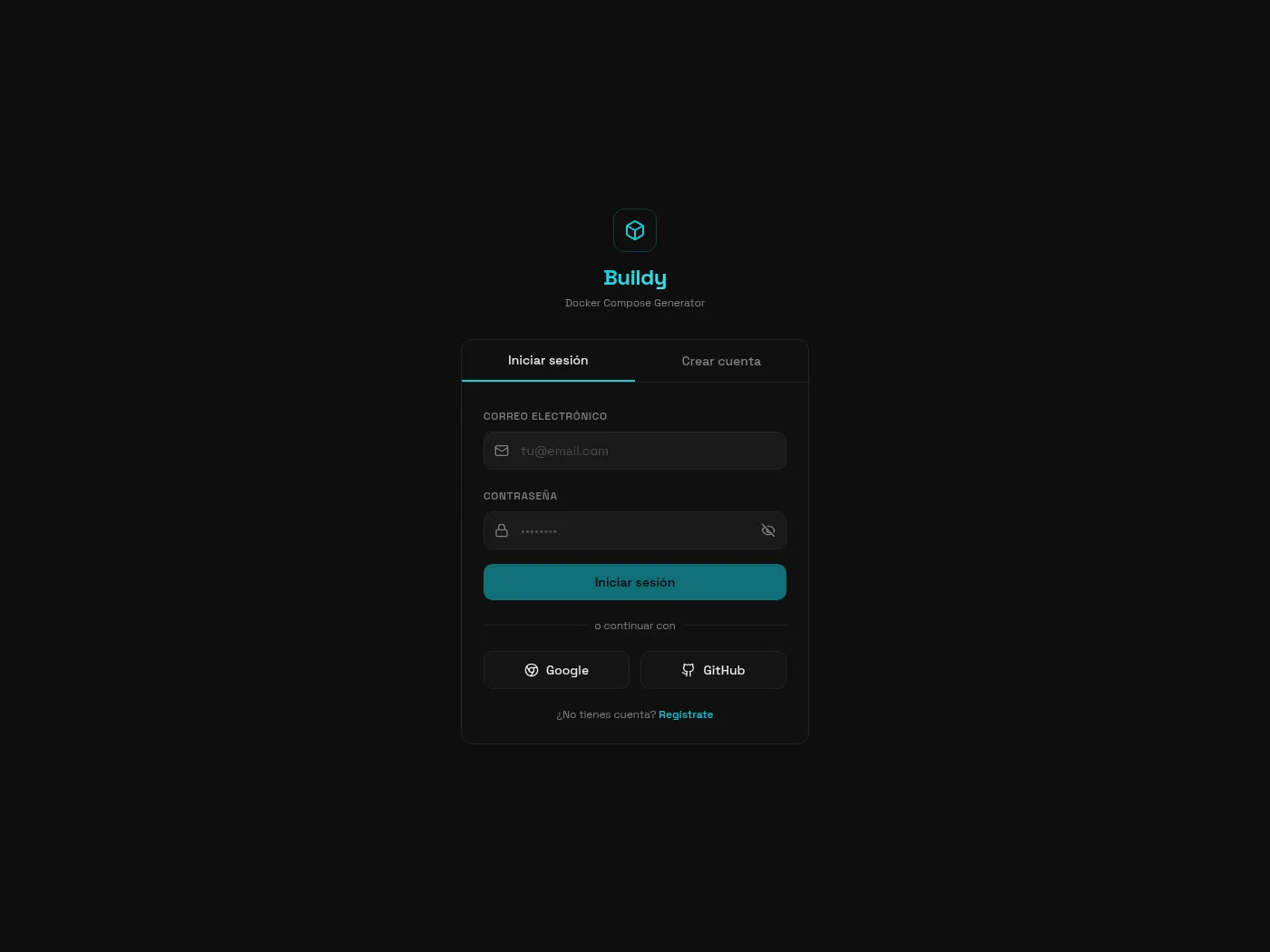 Buildy Docker Wizard