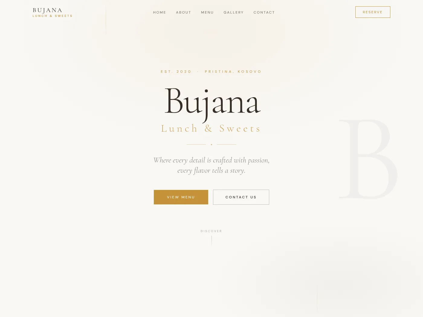 Bujana Luxury Food Site