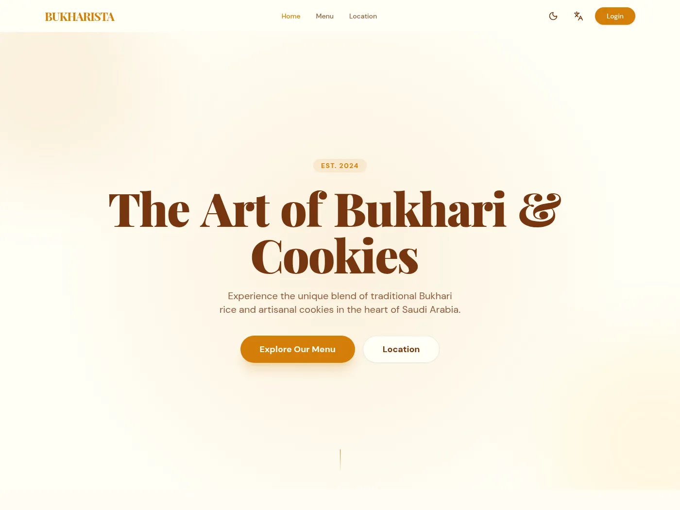 Bukharista Cookie Web