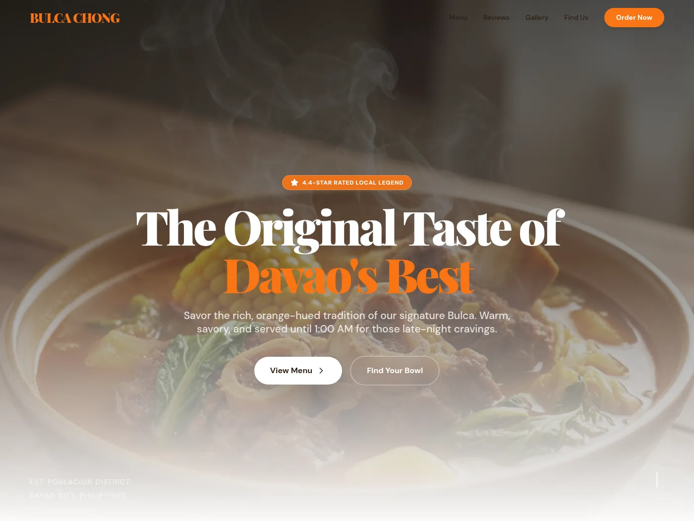 Bulca Chong Web Experience