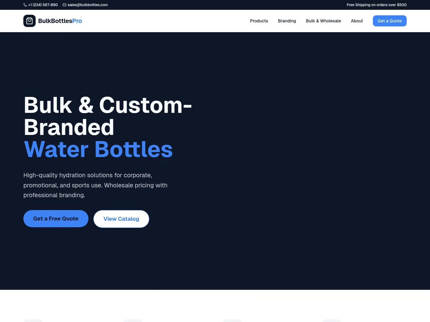 Bulk Bottles Pro