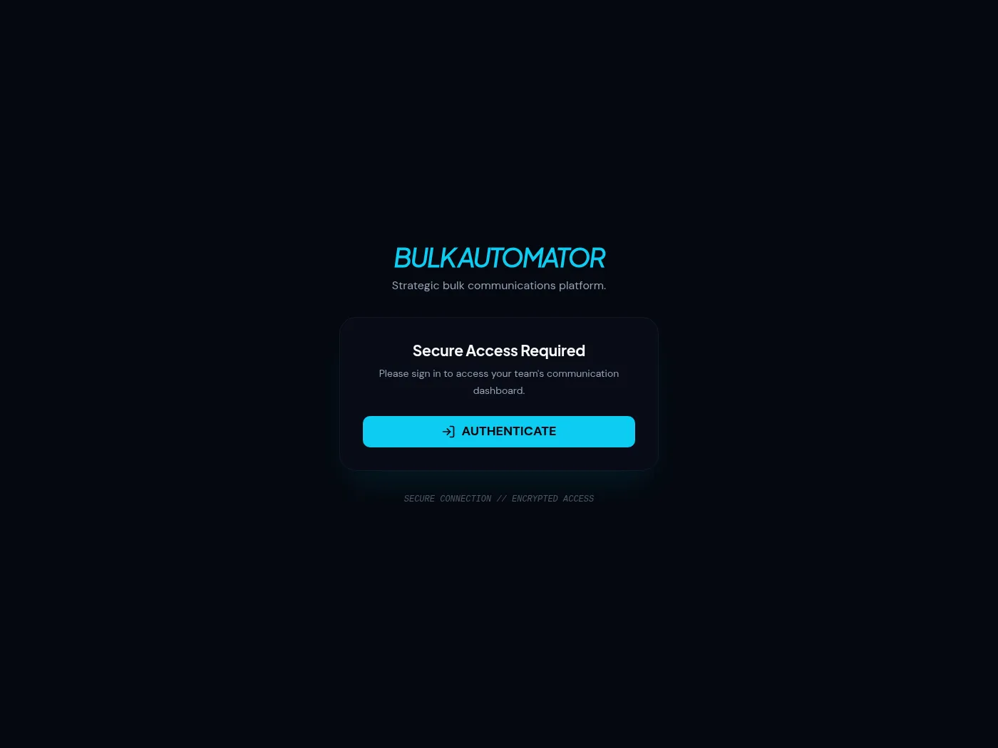 Bulk SMS & Call Automator