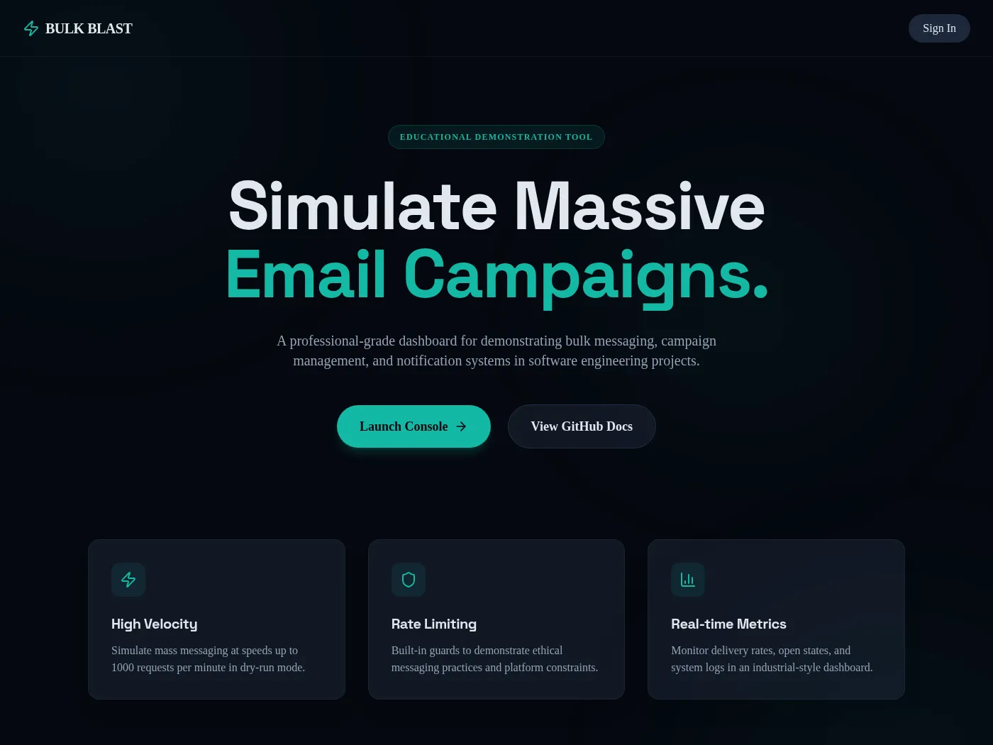 Bulk Email Campaigner