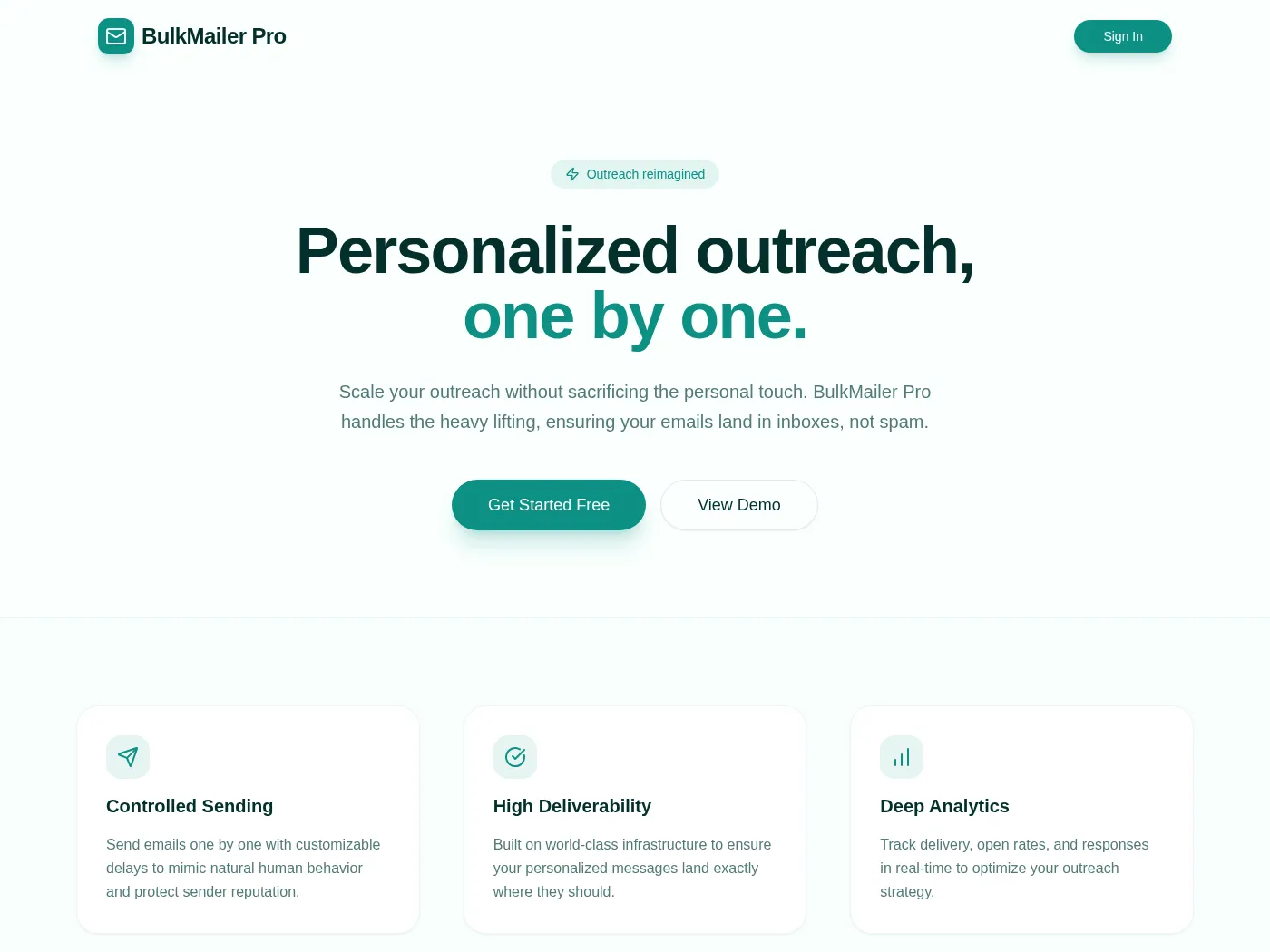 BulkMailer Pro