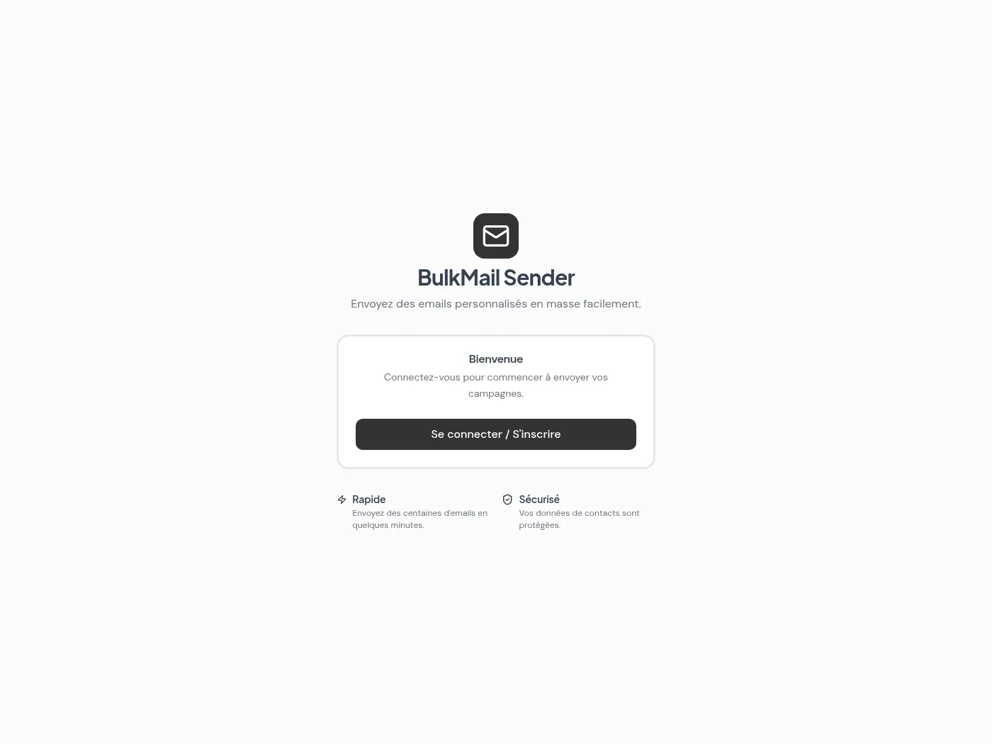 BulkMail Sender