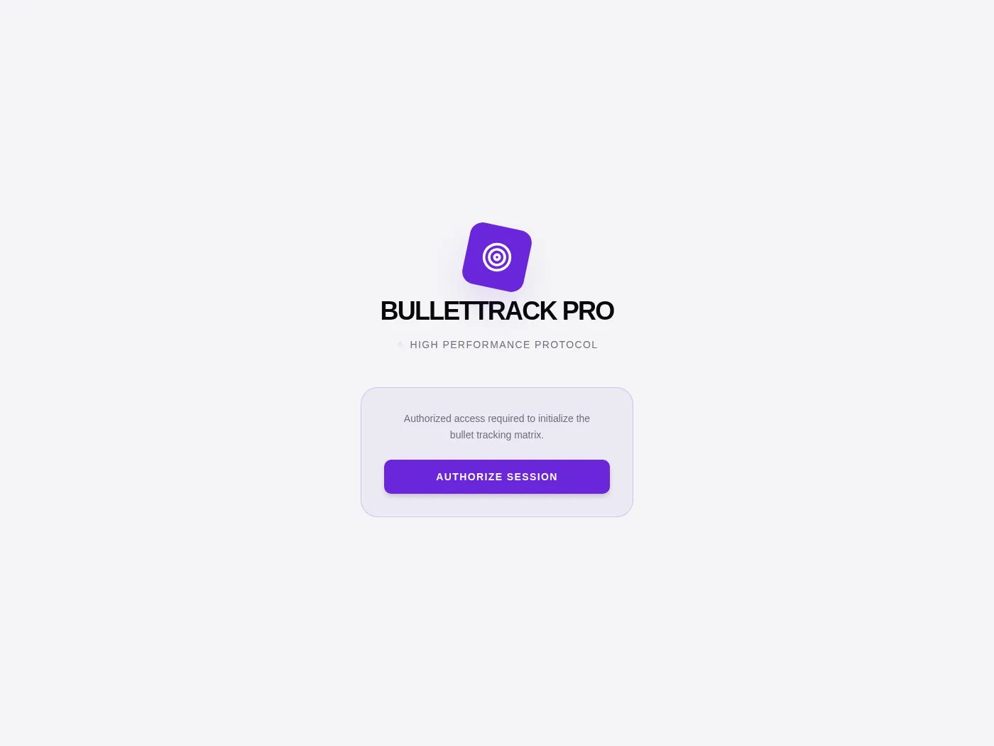 BulletTrack Pro