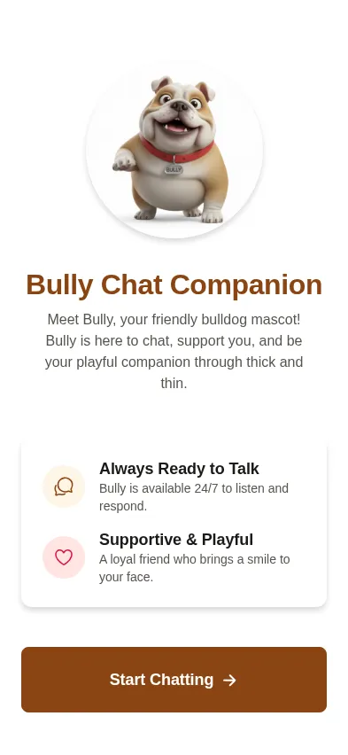 Bully Chat Companion