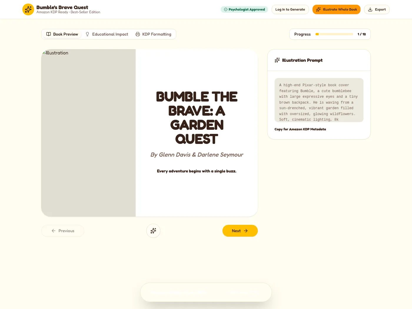 Bumble's Brave Garden Quest