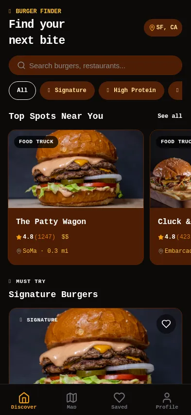 Burger Finder Pro