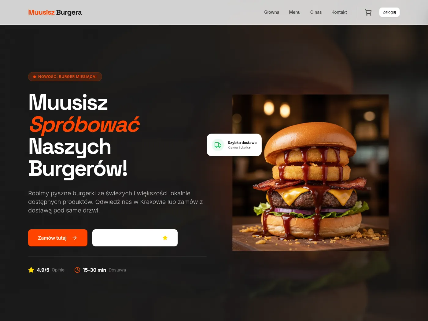 Muusisz Burgera Webshop