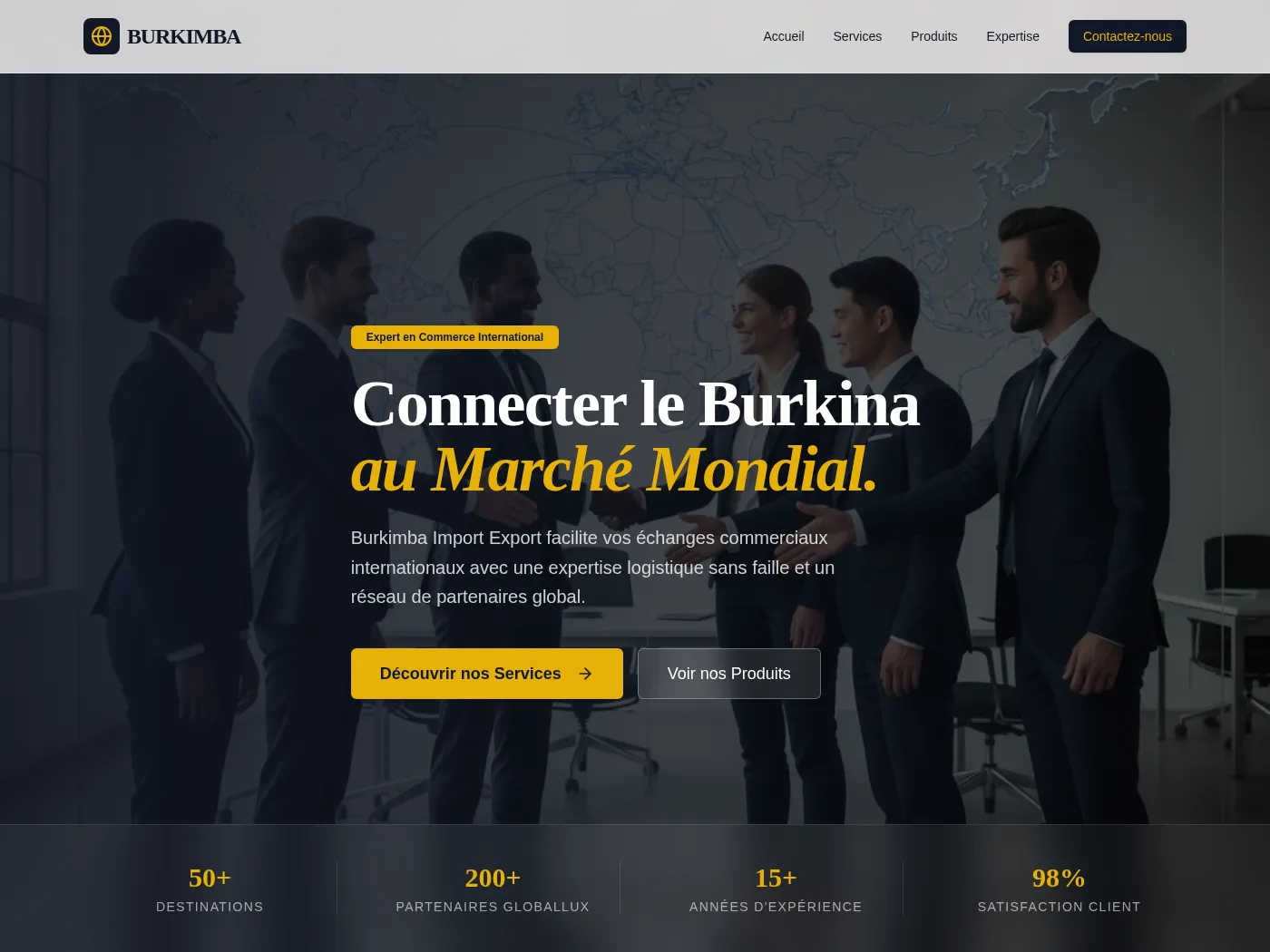 Burkimba Import Export Site