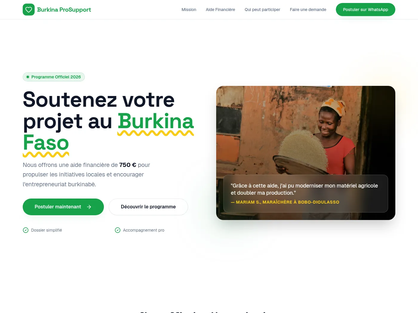 Burkina ProSupport