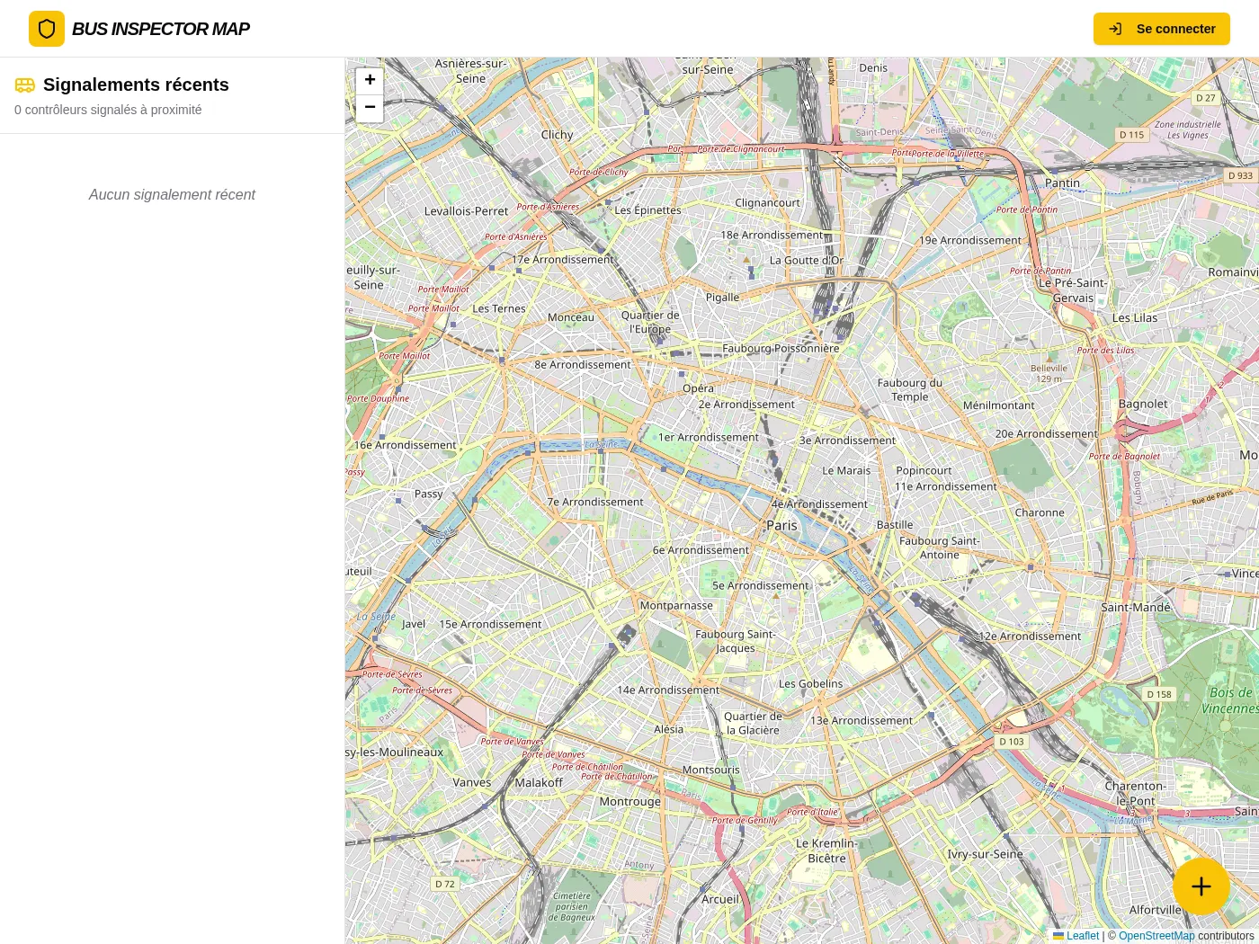 Bus Inspector Map