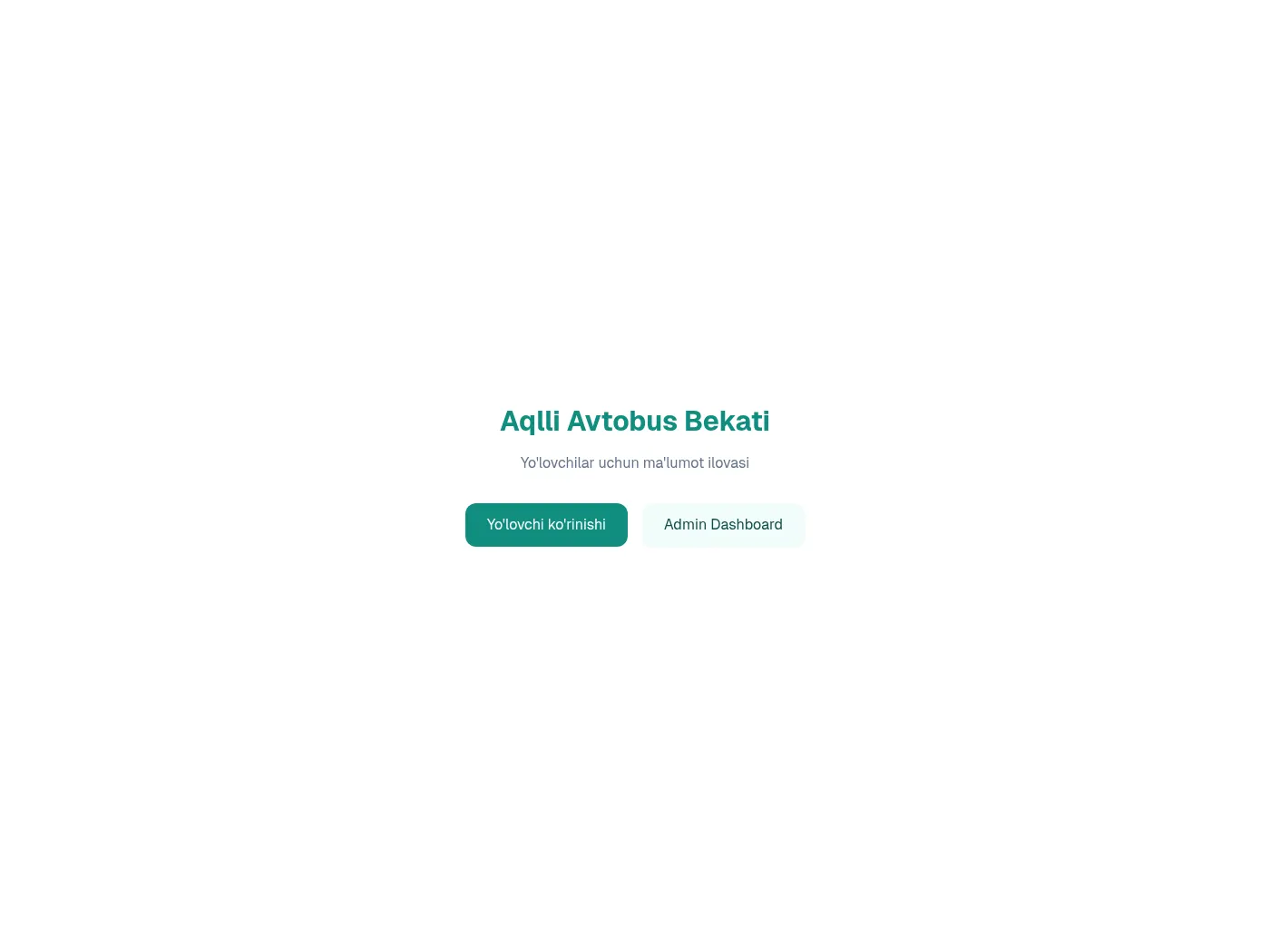Smart Bus Stop Sensor