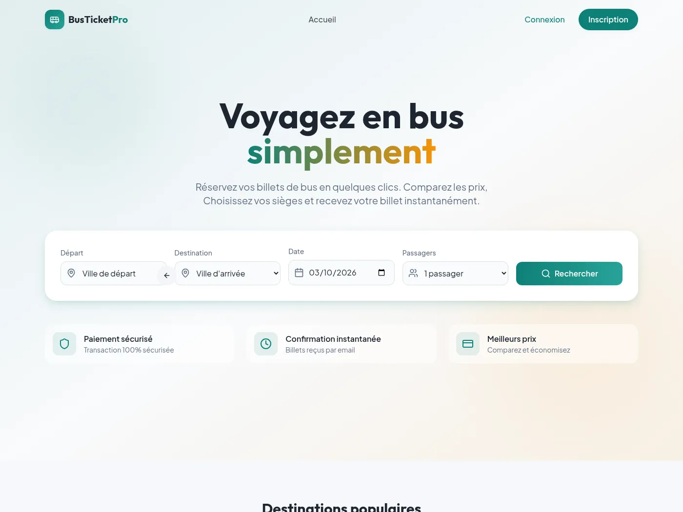 BusTicket Pro