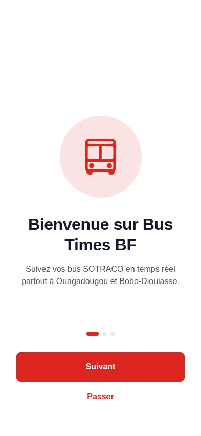 Bus Times Burkina Clone