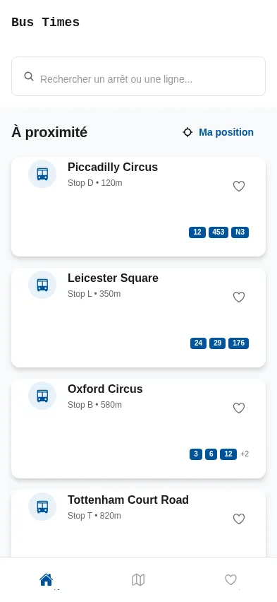 Bus Times Clone