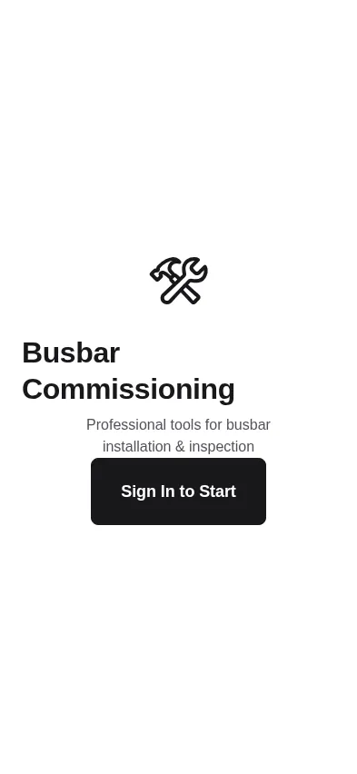 Busbar AI Commissioning