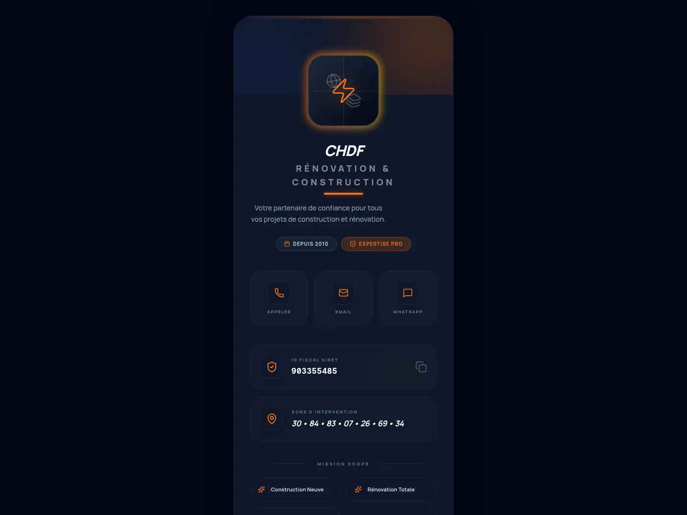Business Card Builder