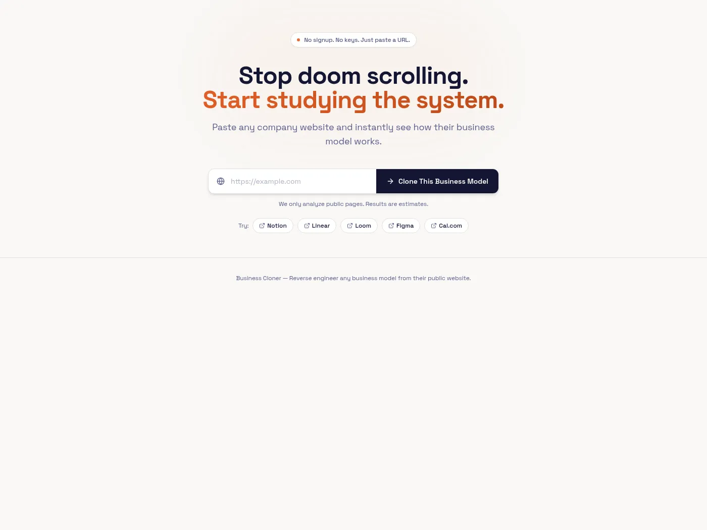 Business Cloner