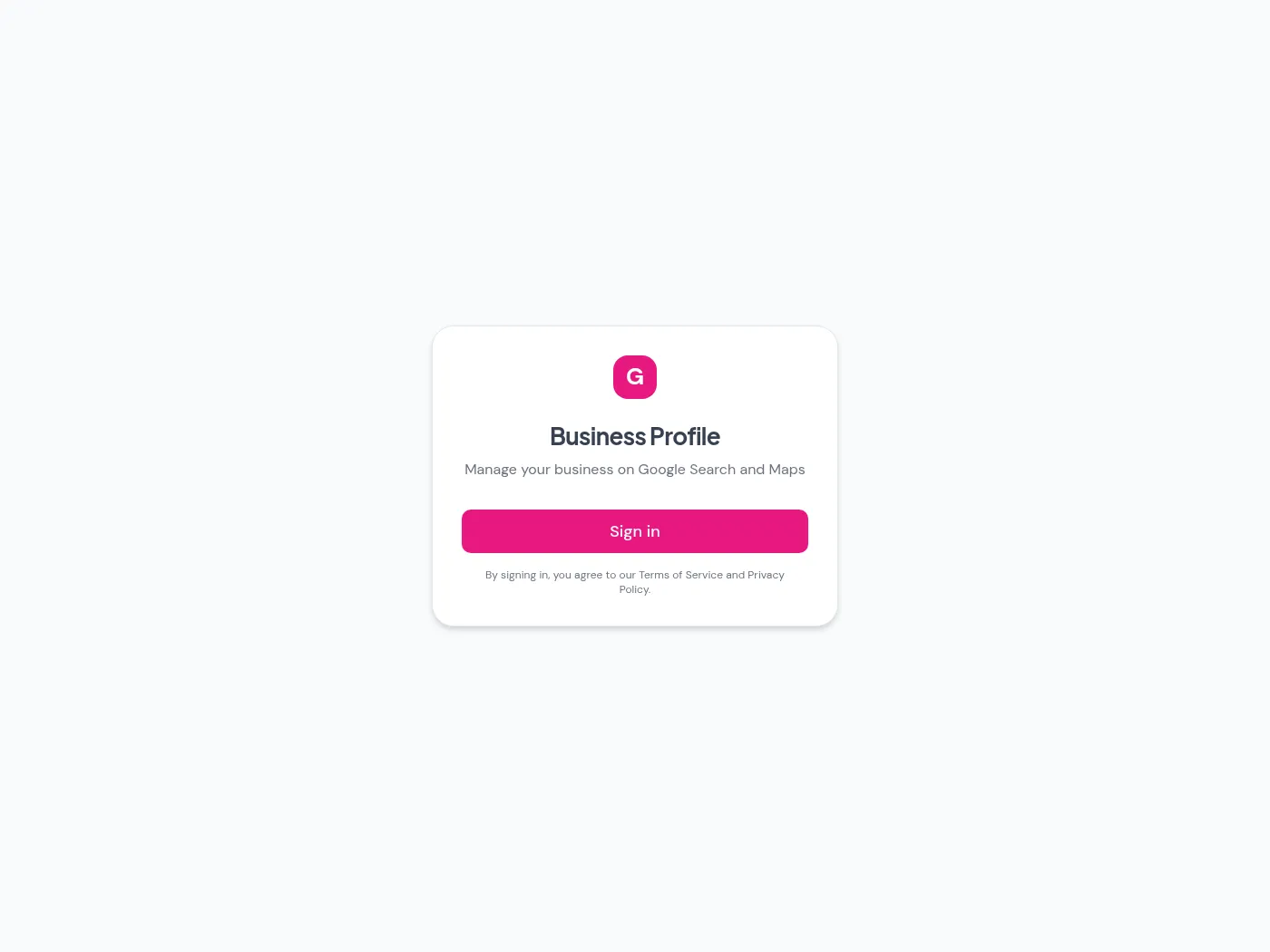 Business Dashboard Clone