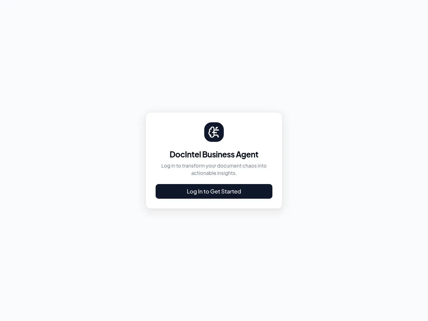 DocIntel Business Agent