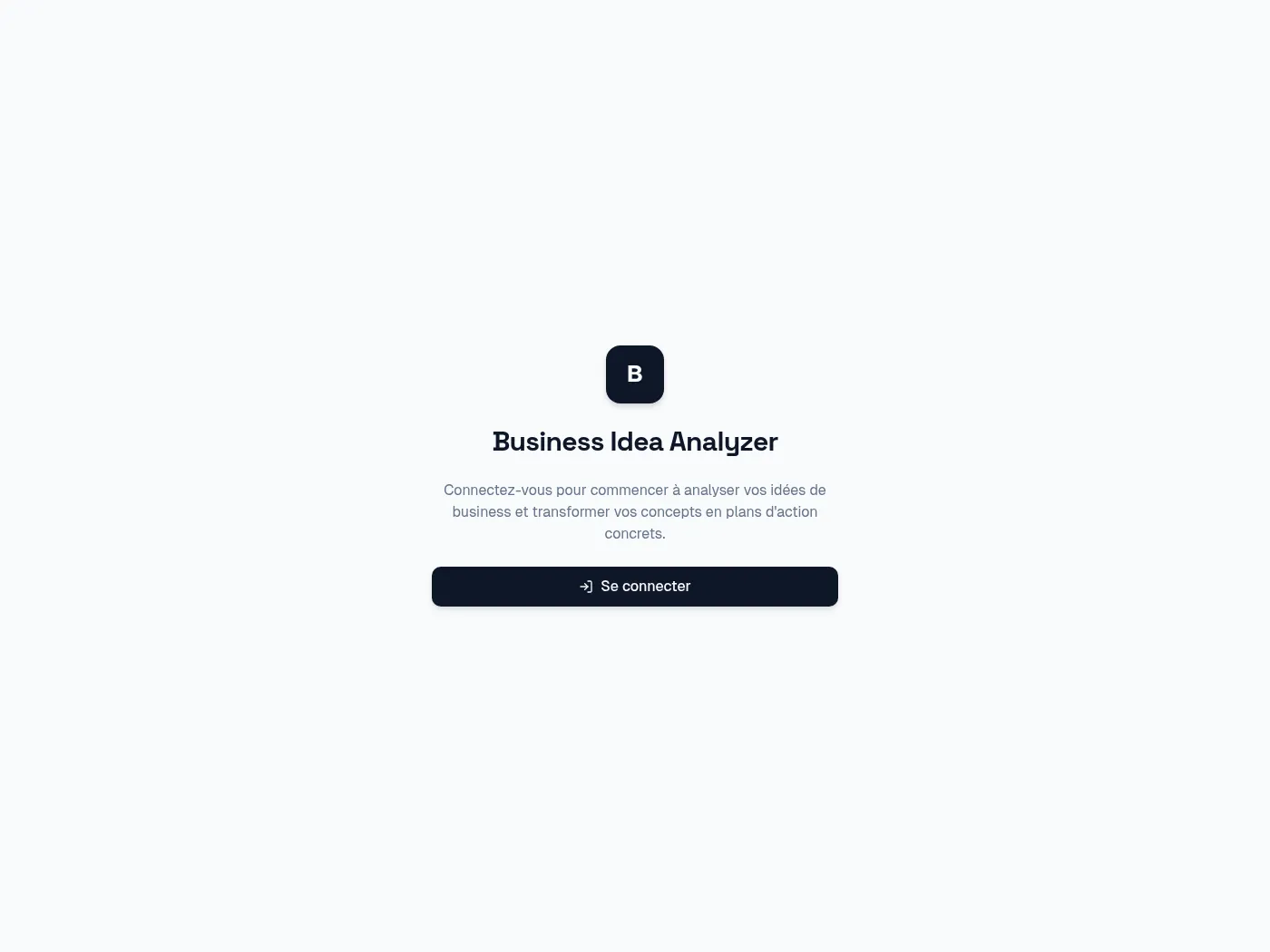 Business Idea Analyzer
