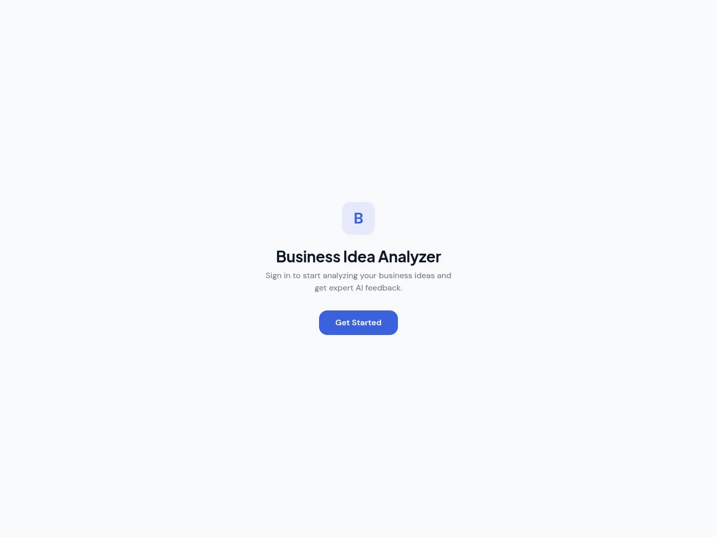 Business Idea Analyzer