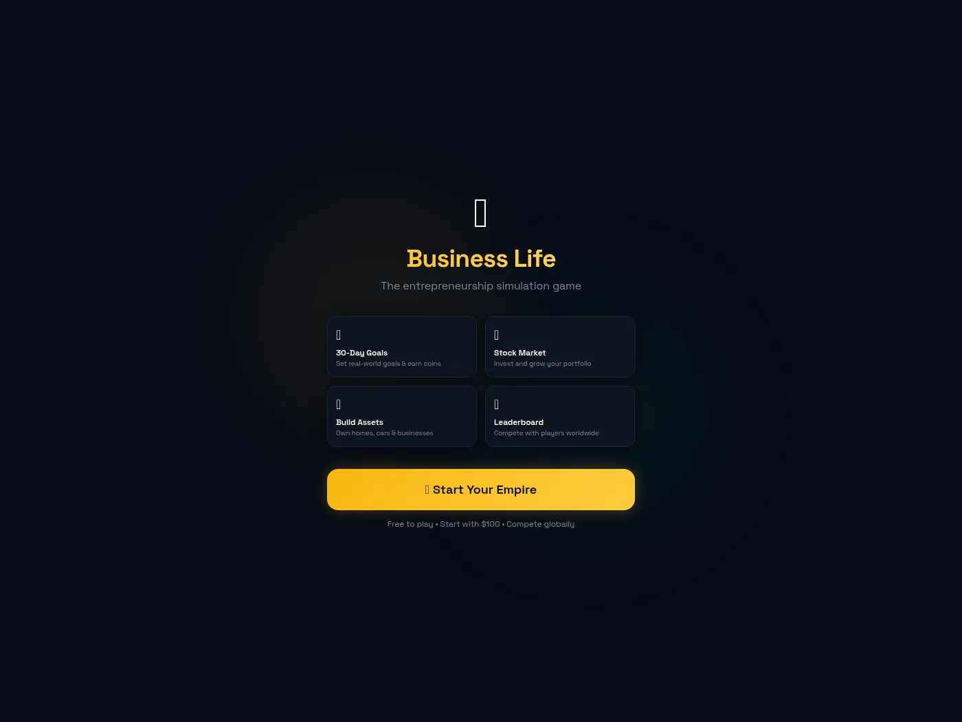 Business Life Simulator