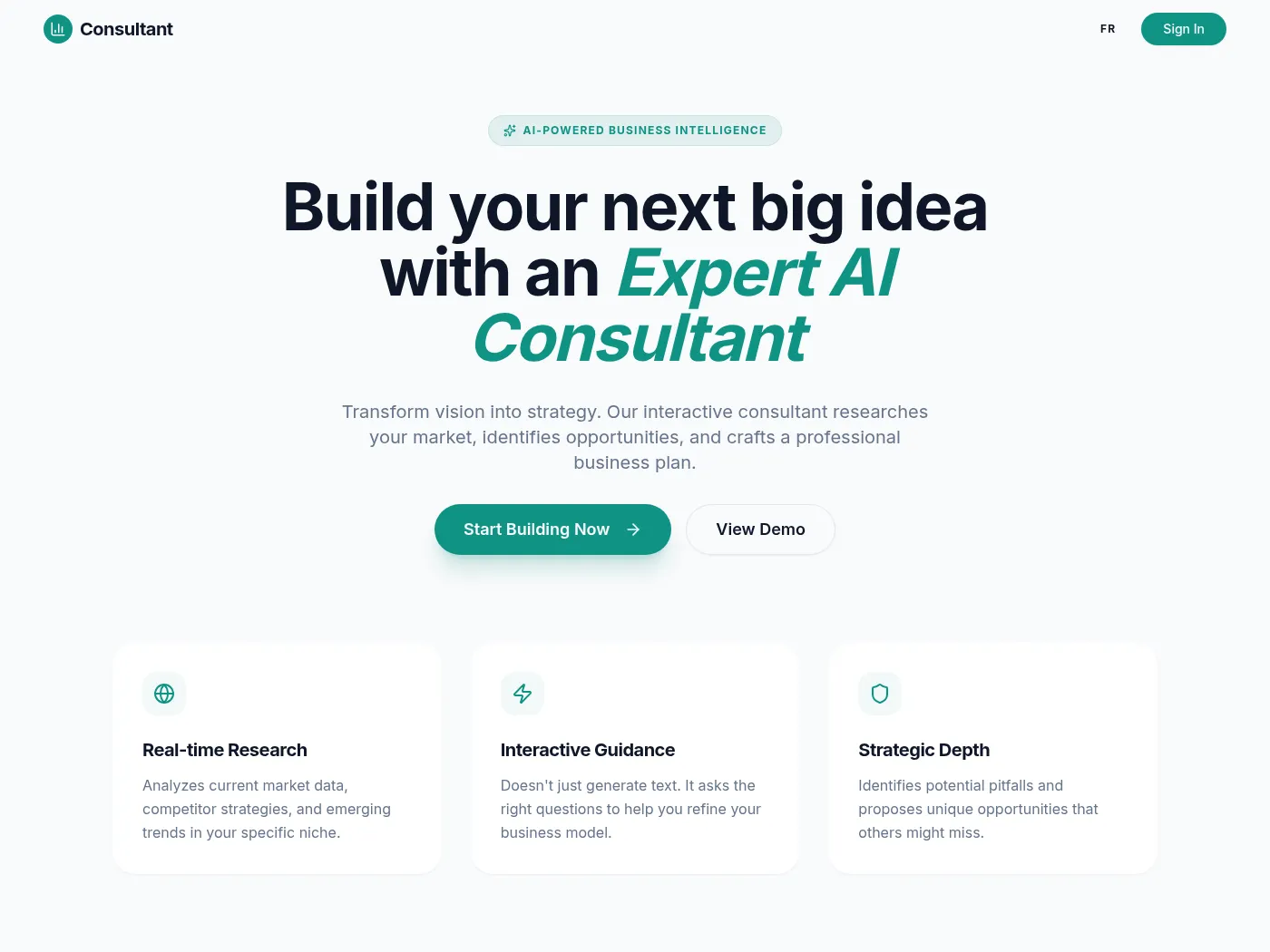 Smart Business Plan Builder
