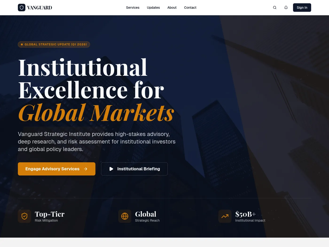 Institutional Web Presence