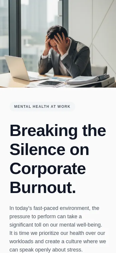 Business Stress Illustration