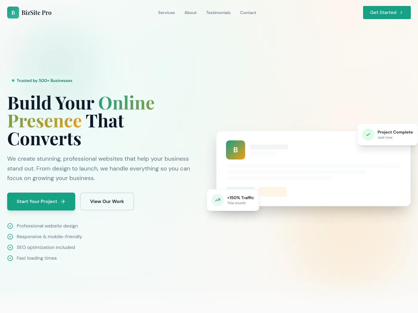 BizSite Pro