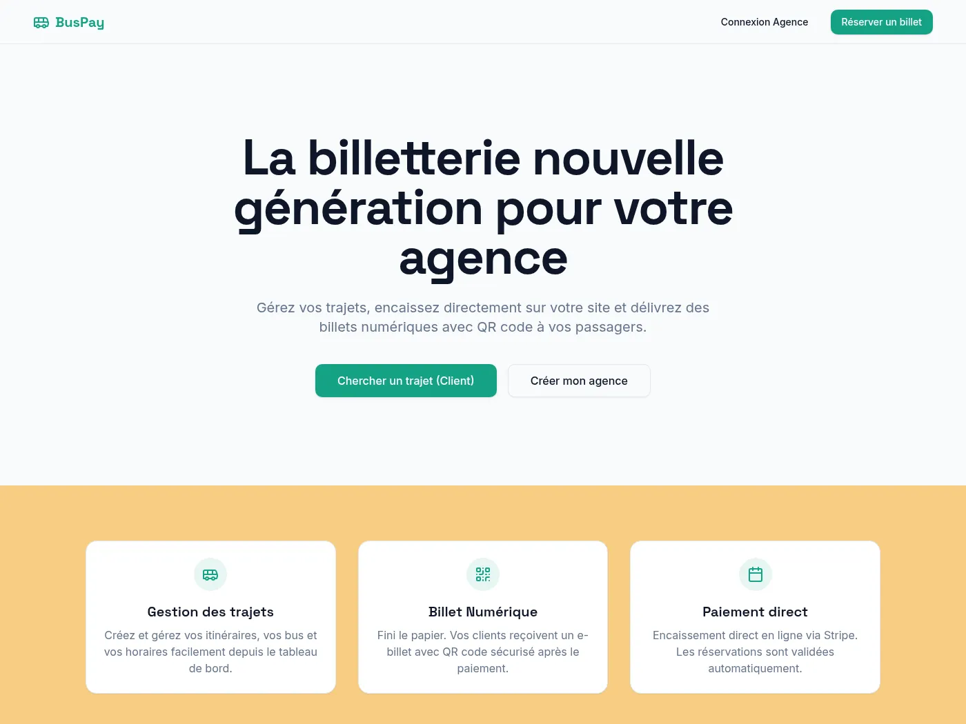 BusPay Agency SaaS