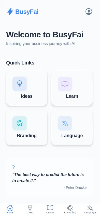 BusyFai AI Business App
