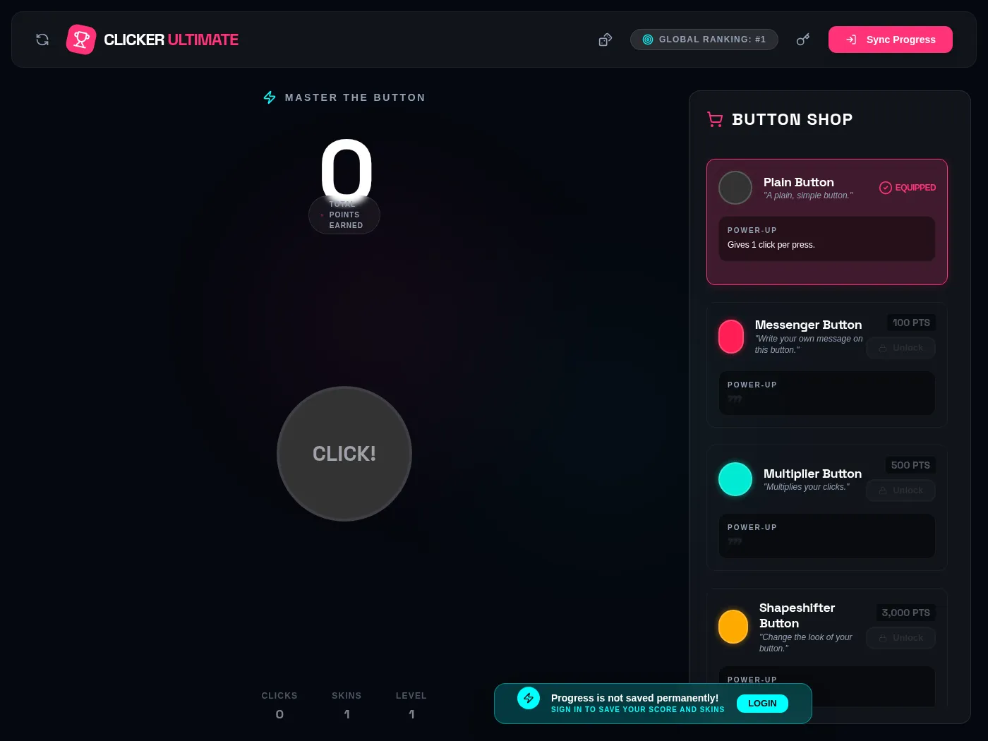 Button Clicker