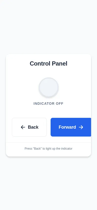 Button Light App