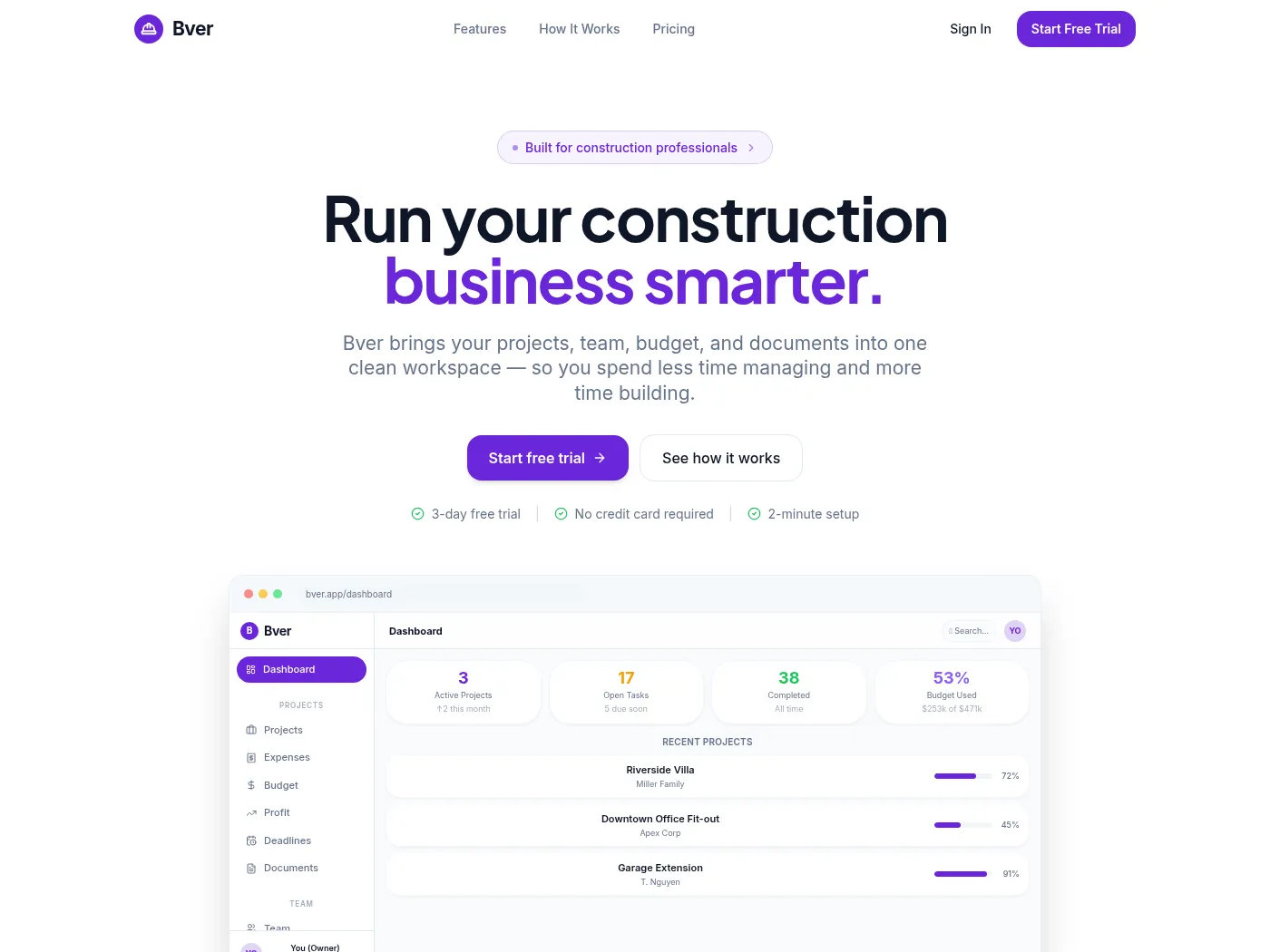 Bver Project Manager