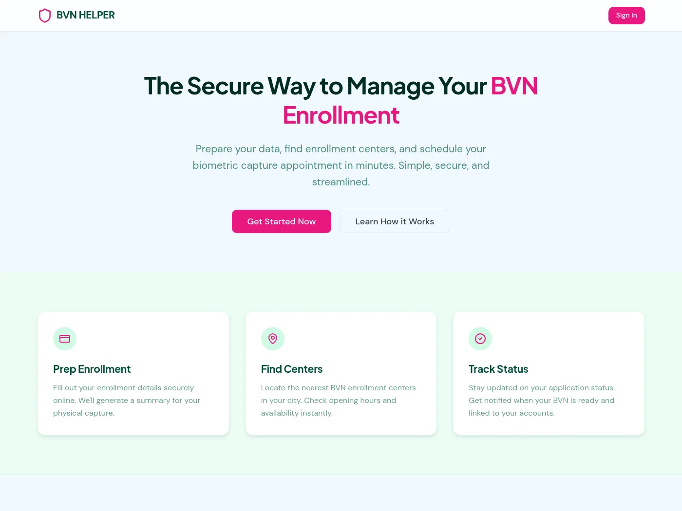 BVN Account Helper