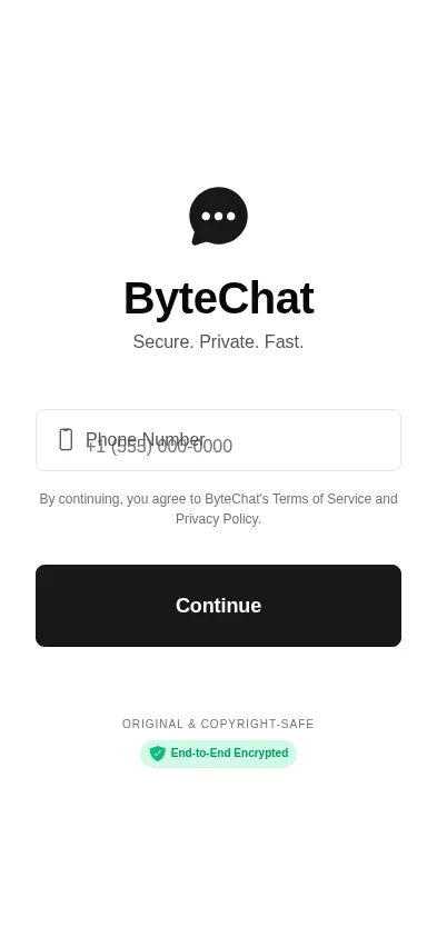 ByteChat Secure Messenger
