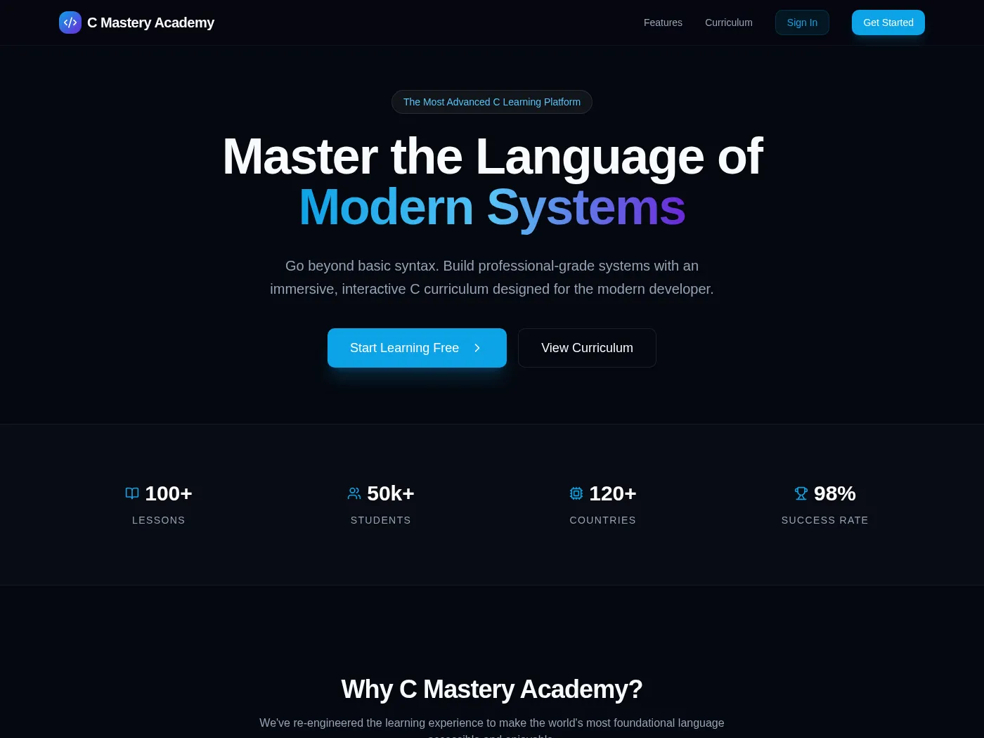 C Mastery Academy