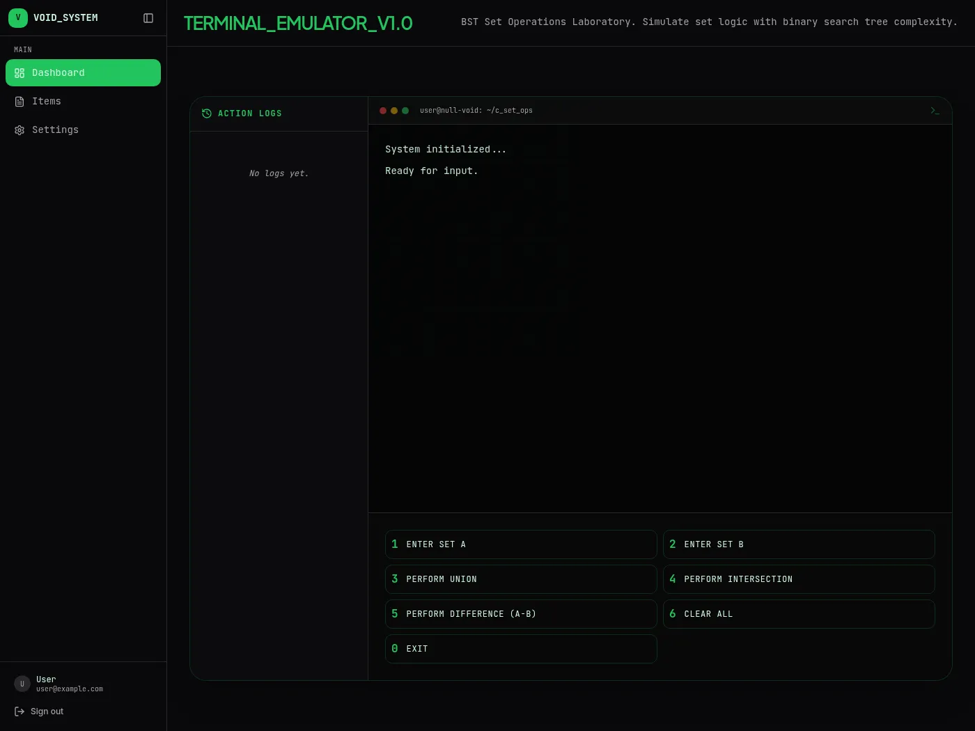 Animated C Menu Logger