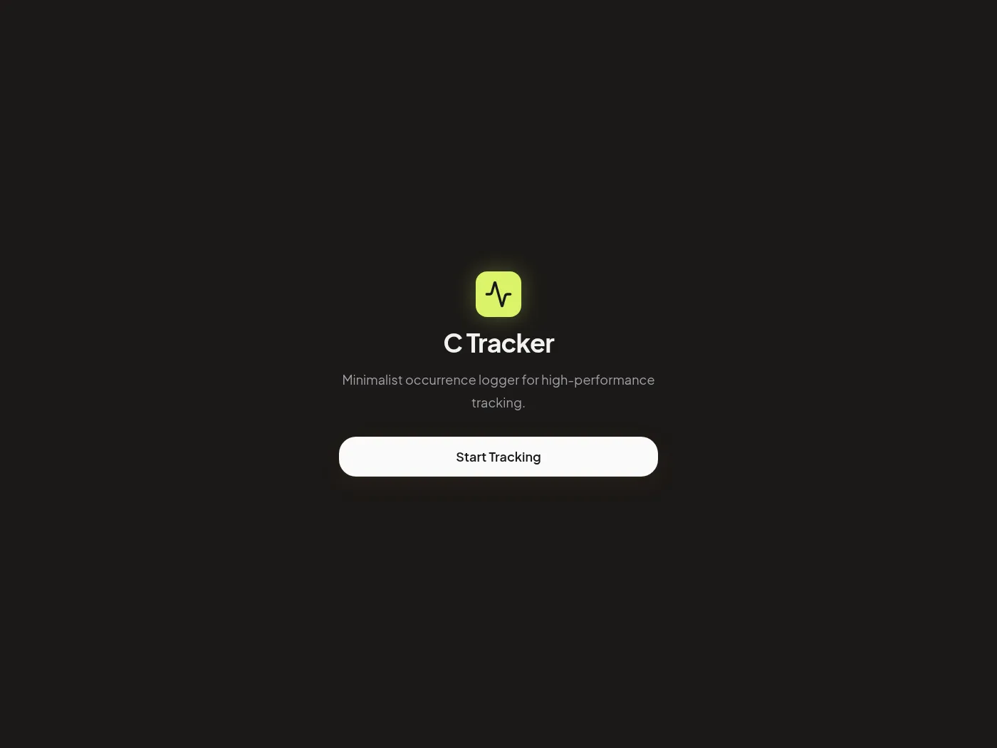 C Tracker